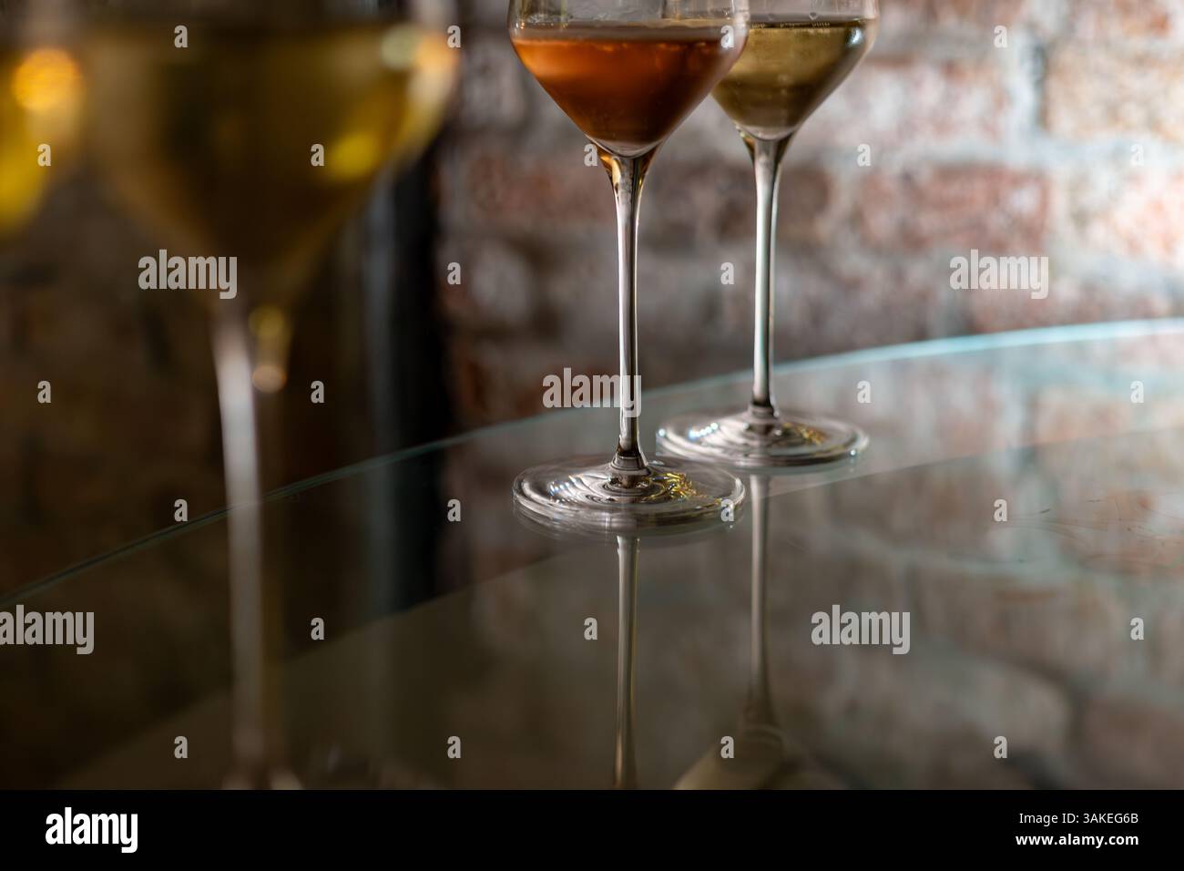 Visit of wine cellar, tasting of brut champagne sparkling wine produced by traditional method in ...