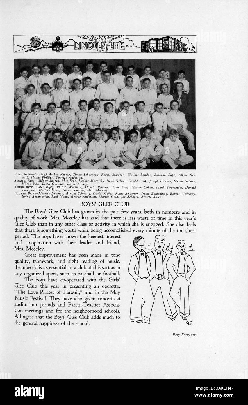The 1931 Lincoln Jr. High yearbook captures the essence of the school ...