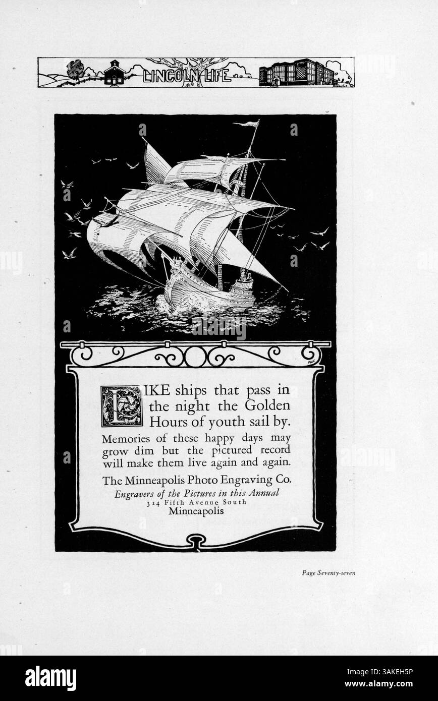 The 'Lincoln Life of Growth' Yearbook from 1931 at Lincoln Jr. High ...