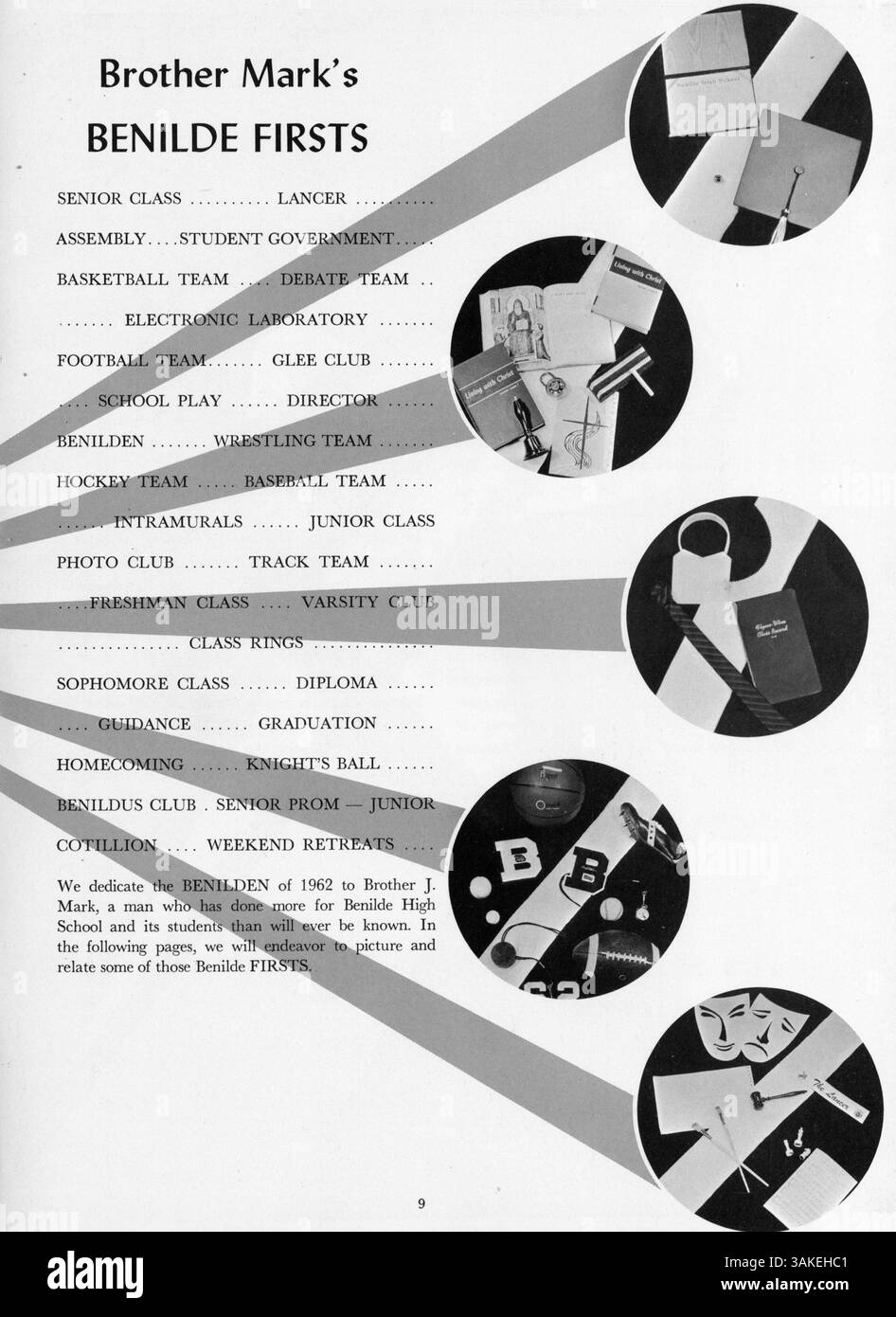 The 1962 'Benilden' yearbook highlights key school events, student ...