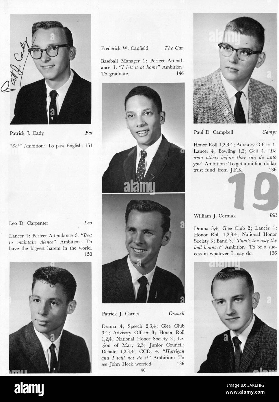 'Benilden,' the 1962 Benilde High School yearbook, documents students ...