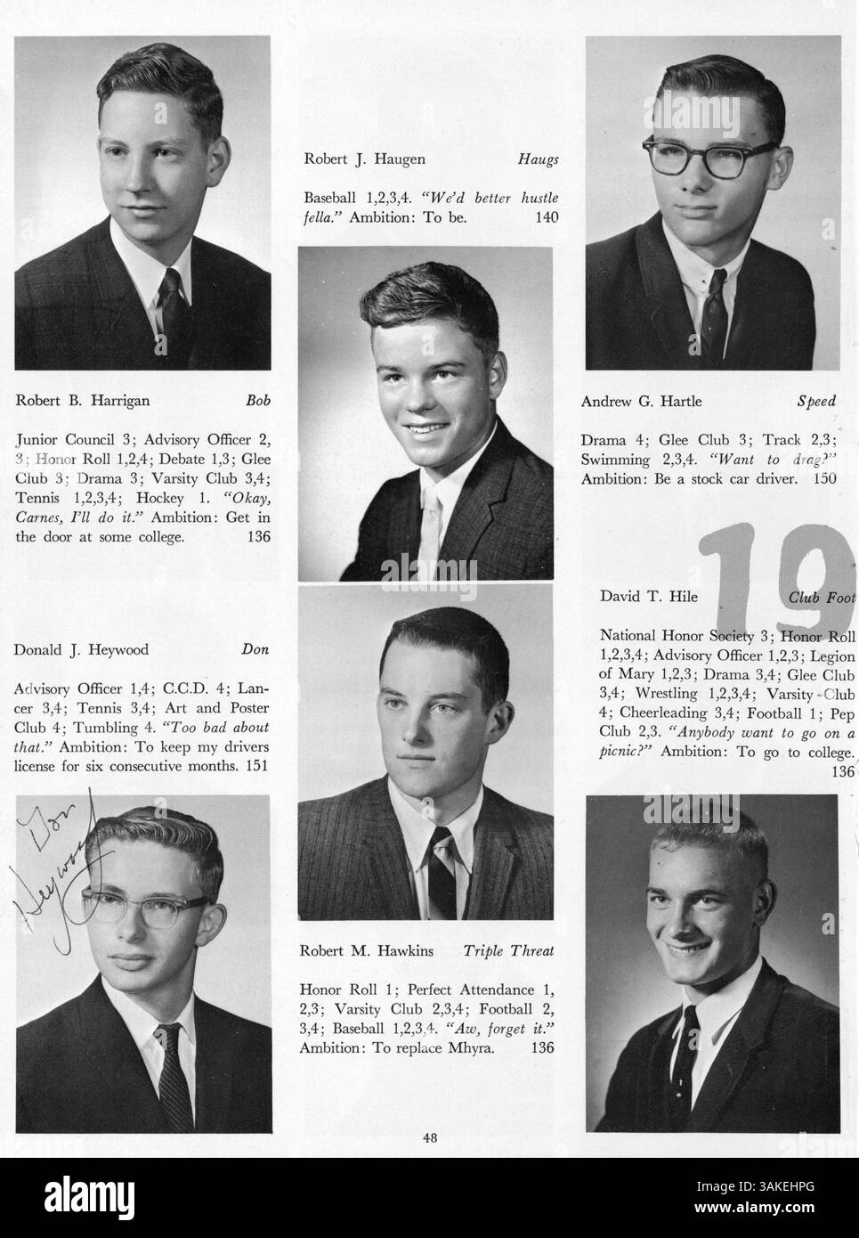 The 1962 Benilde High Yearbook, titled 'Benilden,' documents the ...