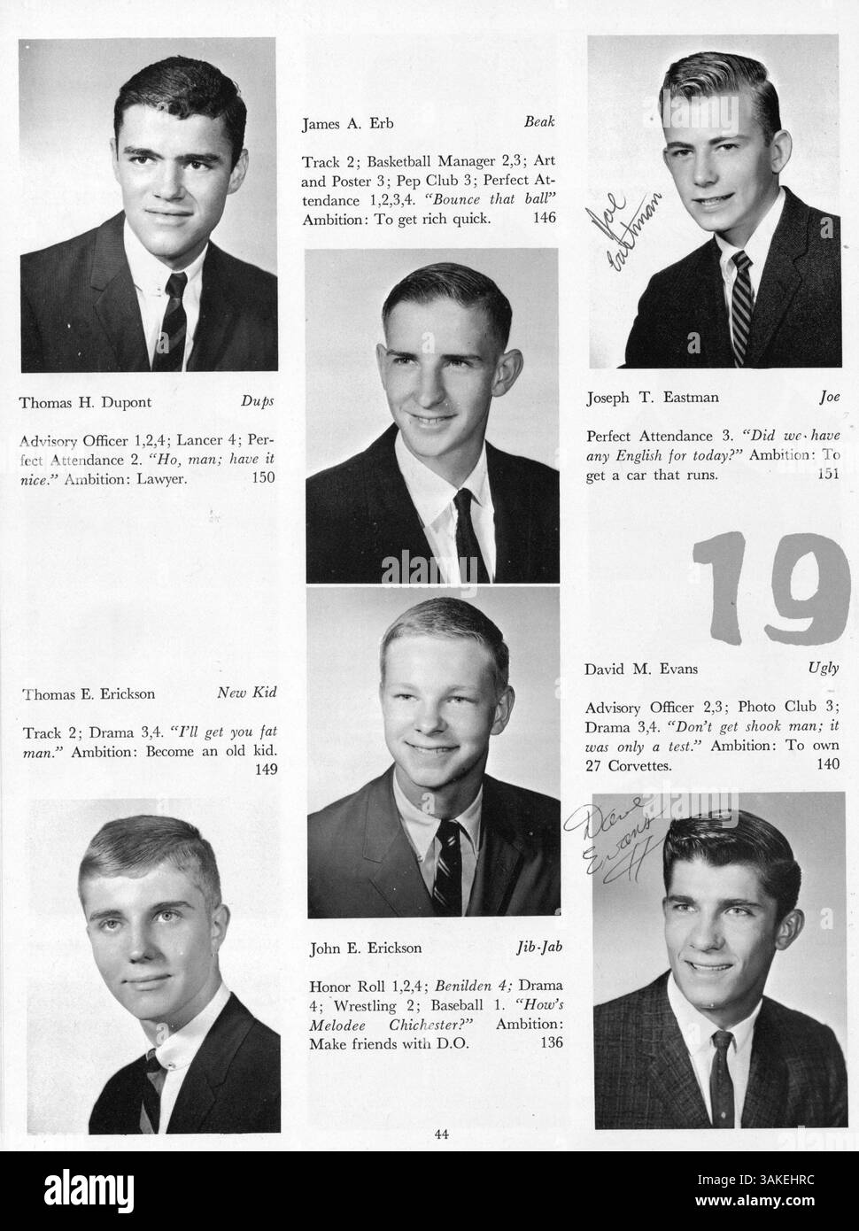 The 1962 'Benilden' yearbook from Benilde High School documents the ...
