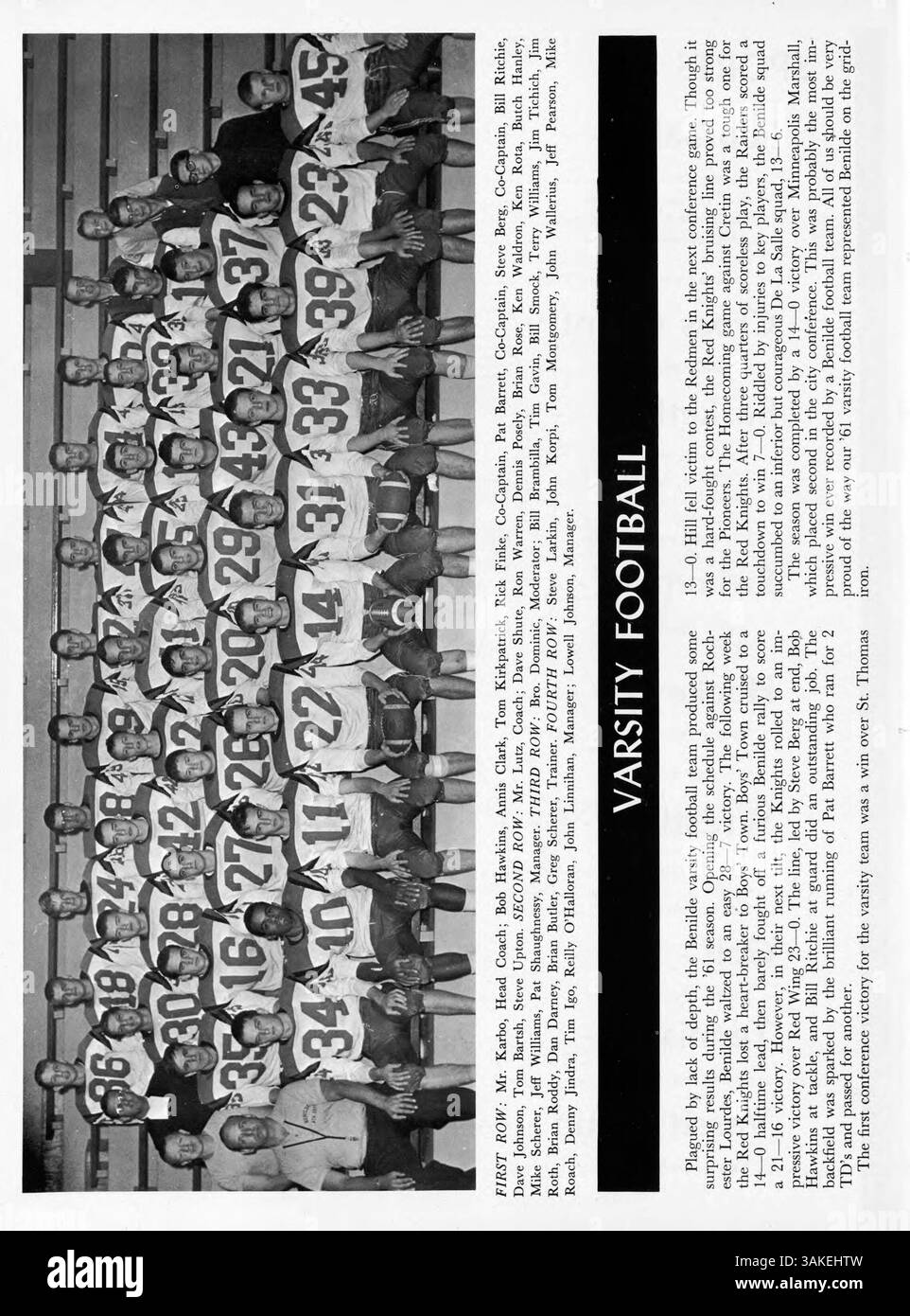 This high school yearbook from 1962 captures the students, faculty ...