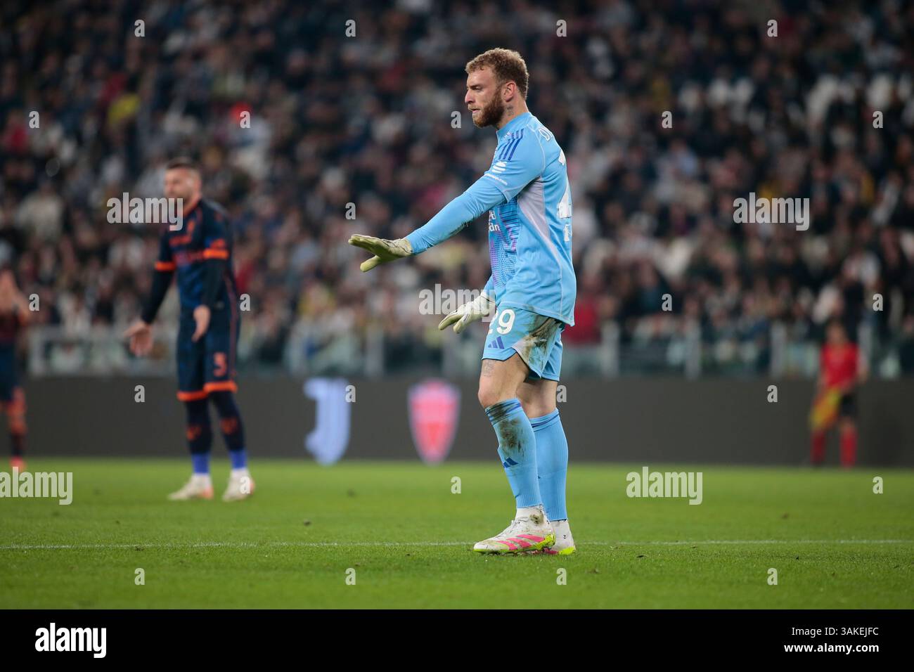 Turin, Italy. 12th Apr, 2025. Michele Di Gregorio of Juventus FC during ...