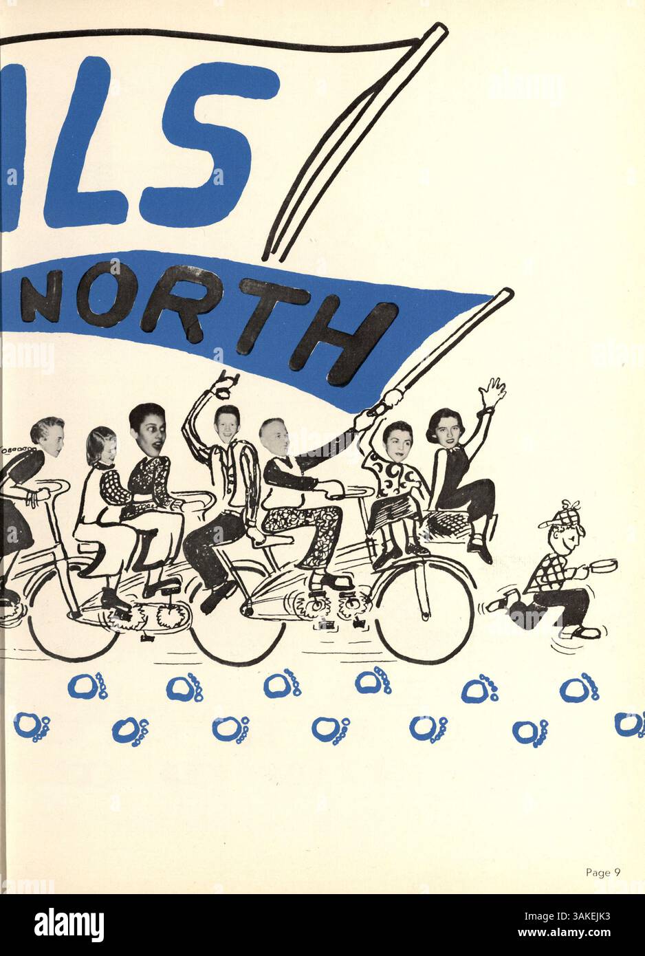 The 1957 North High yearbook highlights key moments of the 1956-1957 ...
