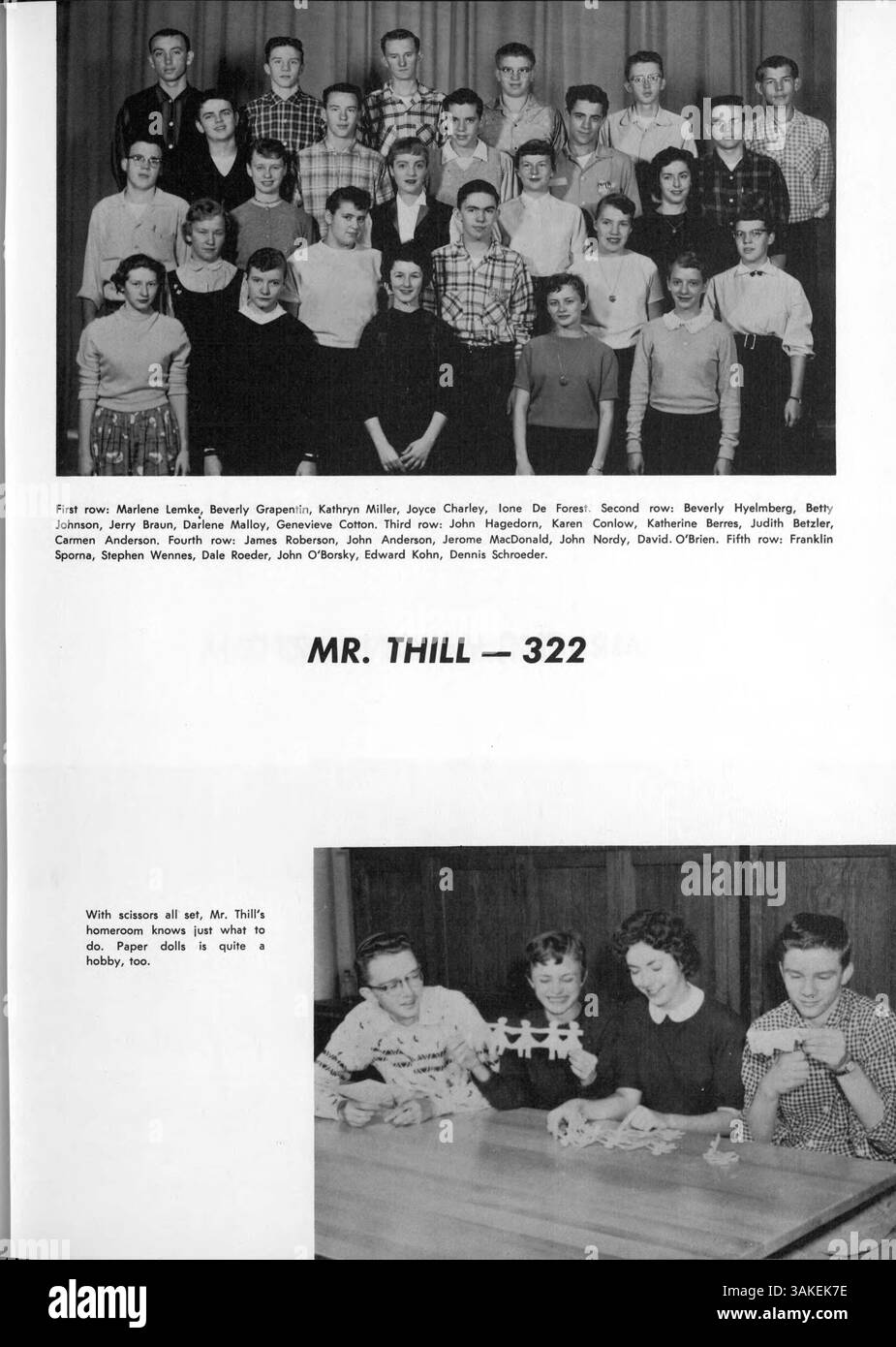 This North High yearbook captures key moments from the 1956-1957 school ...