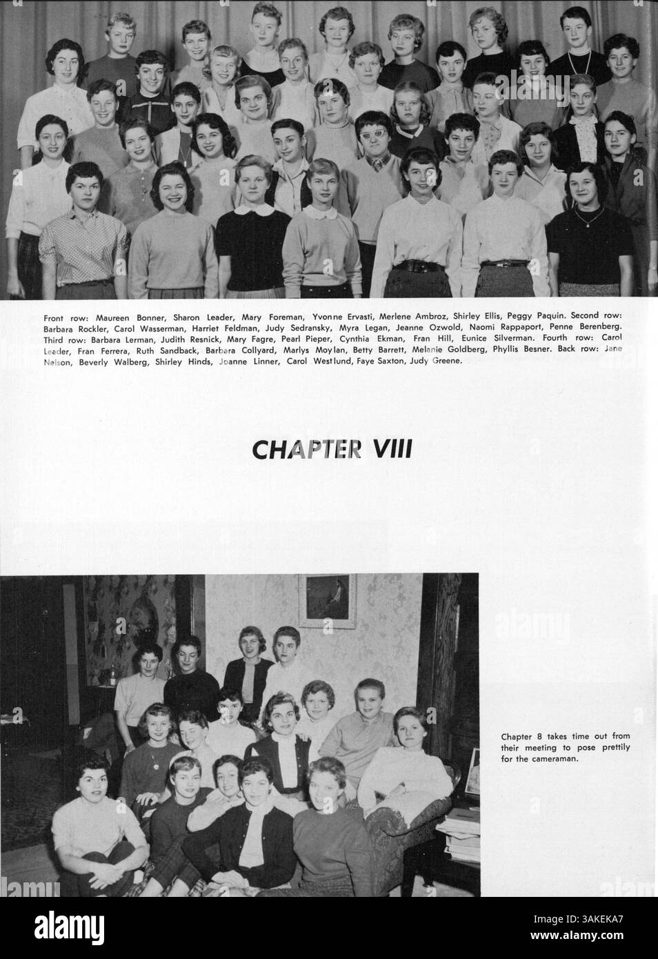 The 1957 North High School yearbook documents the student body, faculty ...