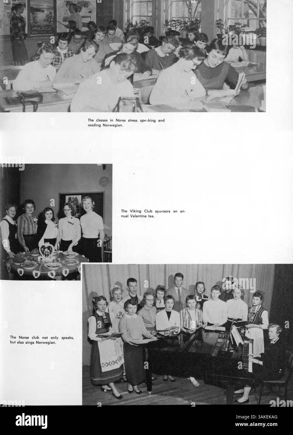 This 1957 yearbook documents the students, teachers, clubs, athletics ...