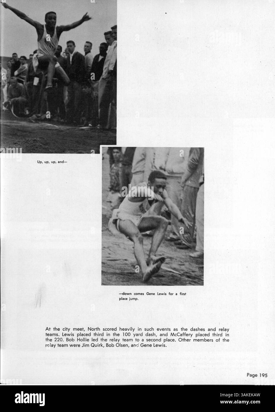 The 1957 yearbook captures key aspects of student life at North High ...