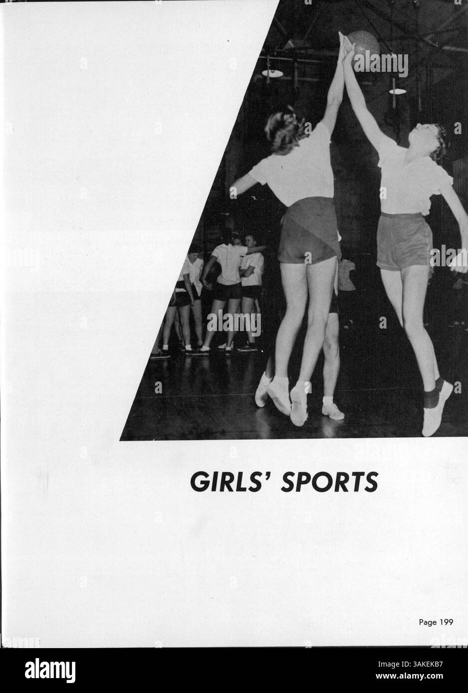 This yearbook from 1957 features student and faculty portraits, school ...