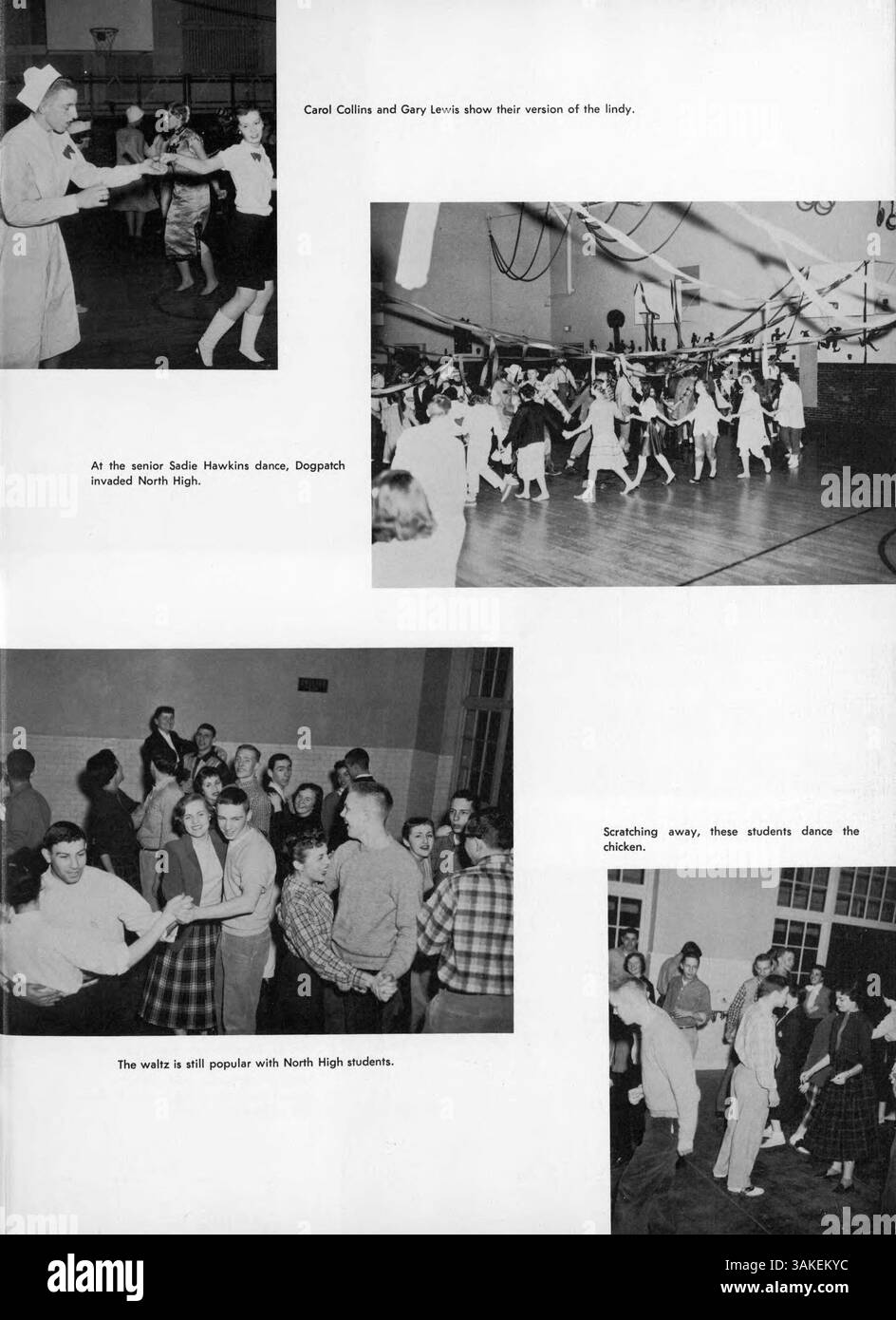 The 1957 'Polaris' yearbook from North High School records significant ...