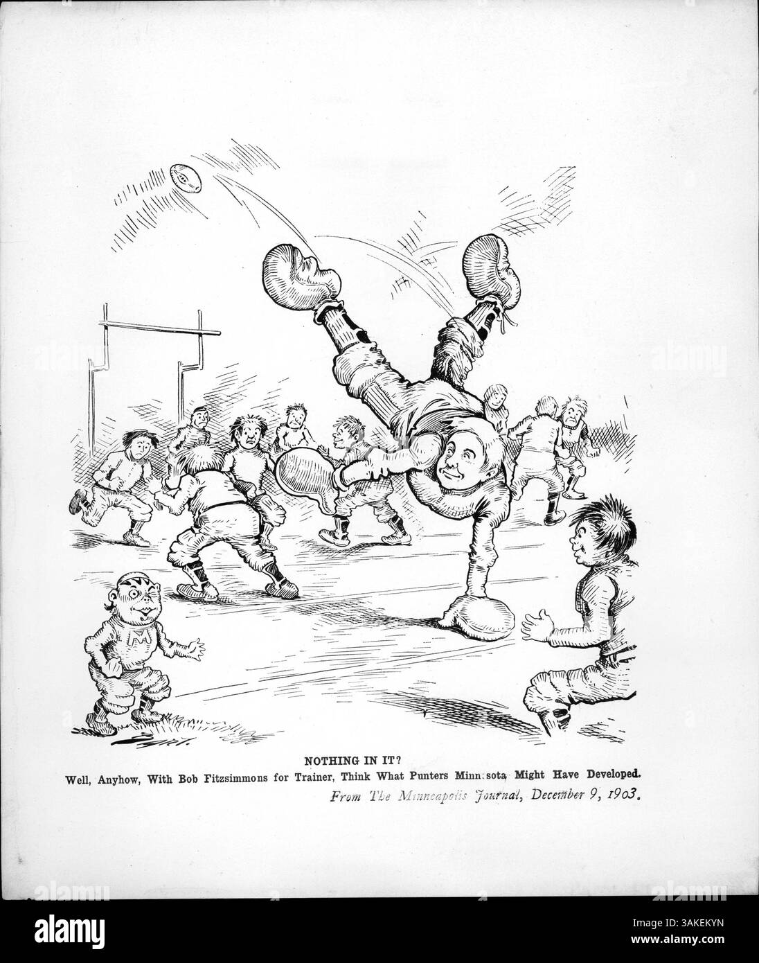 This image shows world champion boxer Bob Fitzsimmons wearing boxing ...