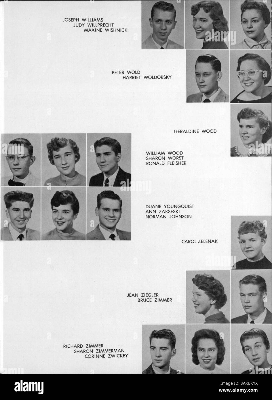 This 1957 yearbook from North High showcases the students, teachers ...
