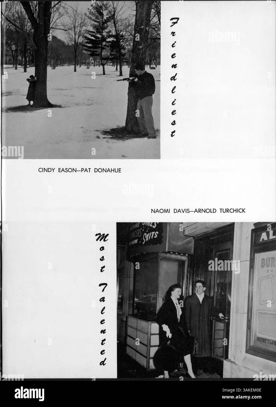 The 1957 North High Yearbook captures student achievements, athletics ...