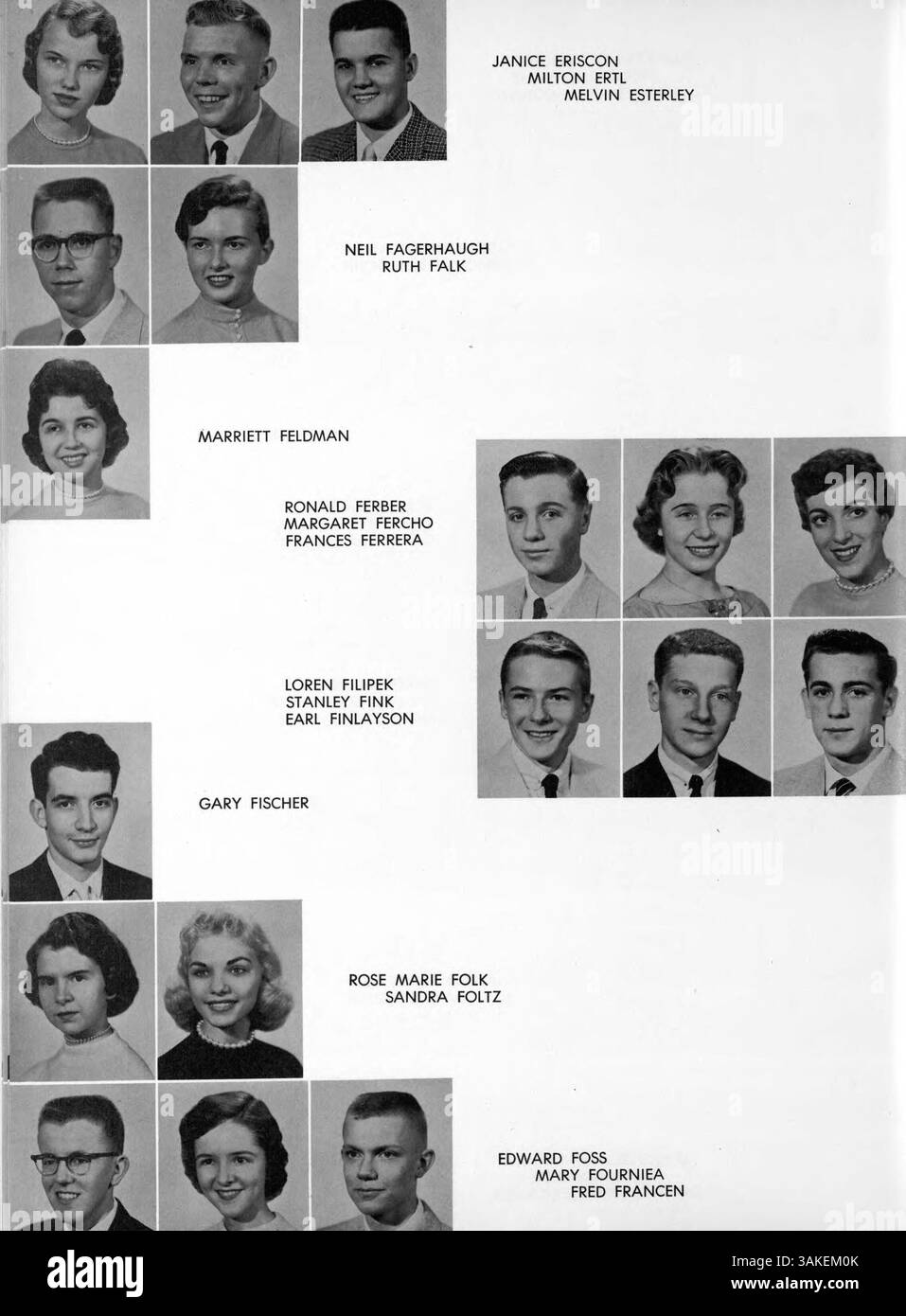 This 1957 North High Yearbook records the students, clubs, athletics ...