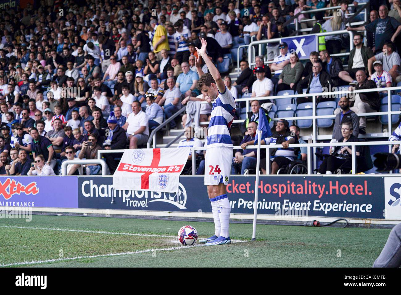 Nicolas Madsen of Queens Park Rangers during the Sky Bet Championship ...