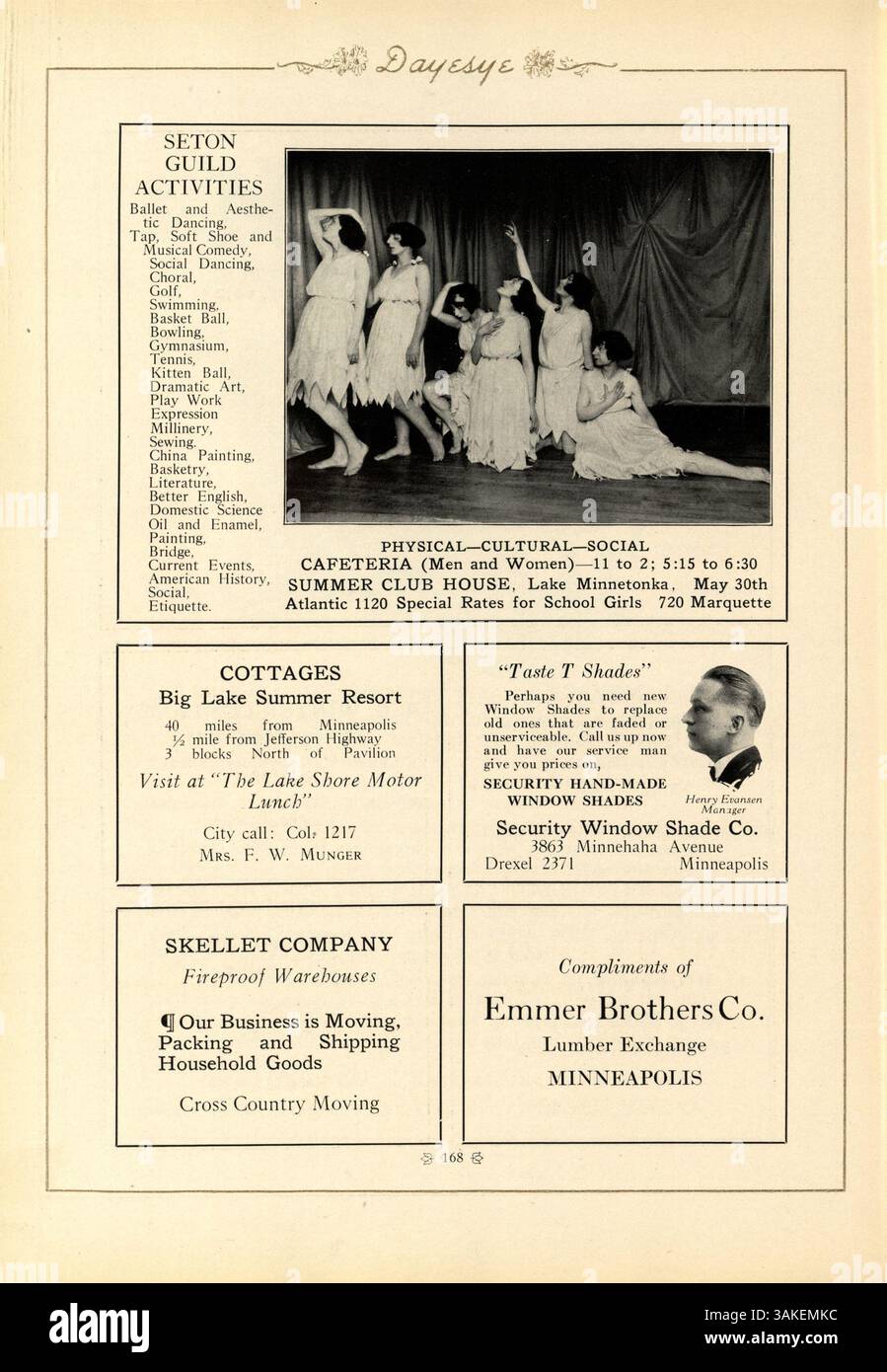 St. Margaret's Academy Yearbook 1925 records the important events of ...