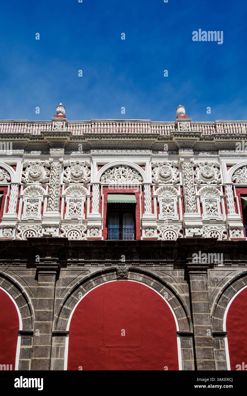 Santo Domingo de Guzman Church, detailed view, City of Puebla, Puebla ...