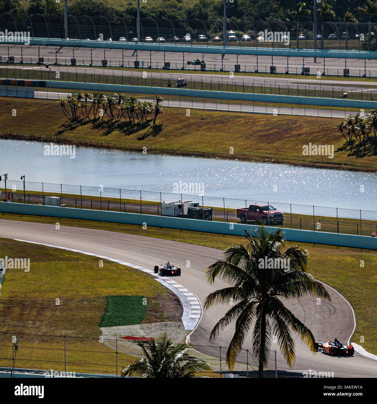 during the Miami ePrix, 5th round of the 2024-25 ABB FIA Formula E ...
