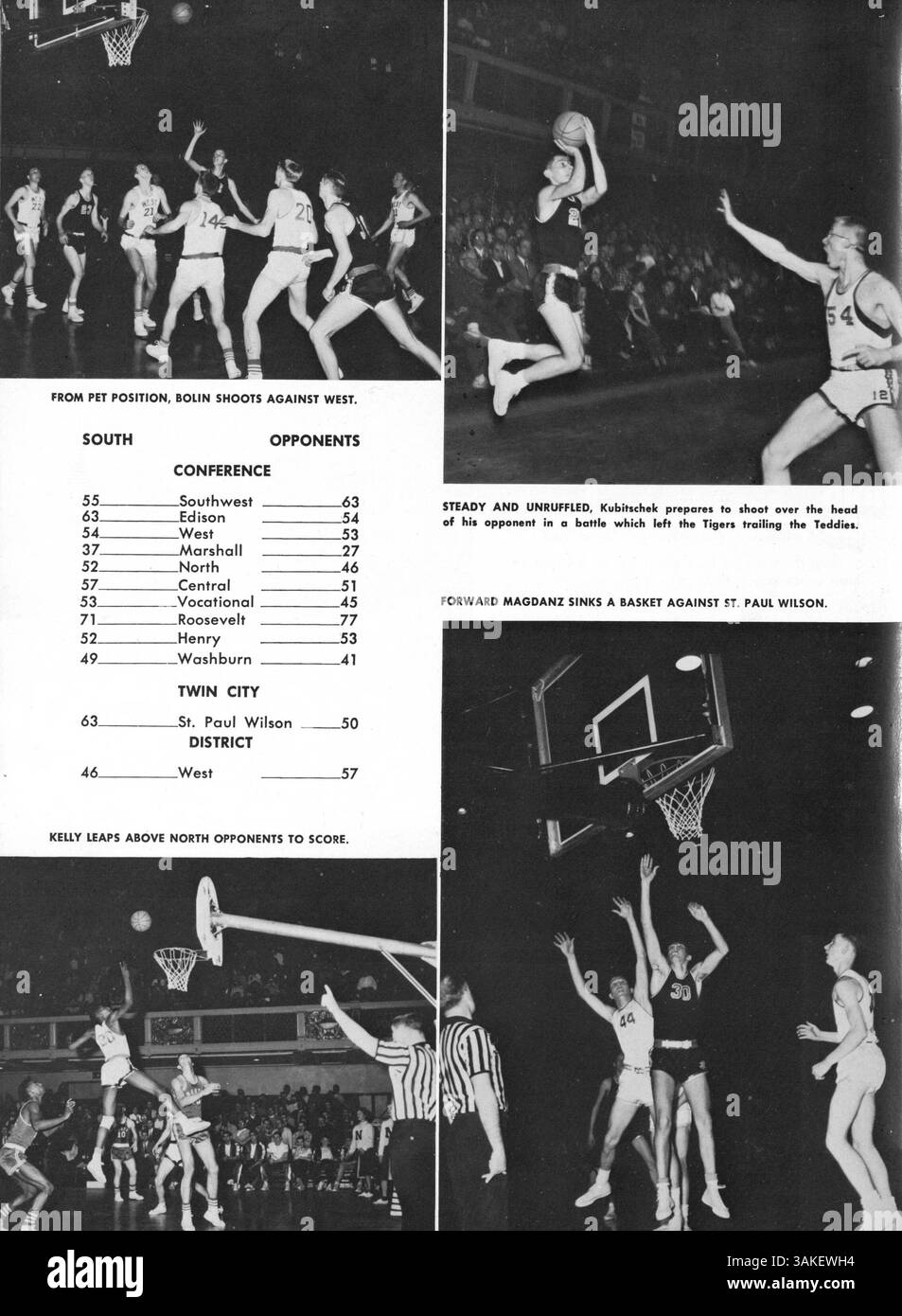 The 1960 South High Yearbook, The Tiger, offers a look at student life ...