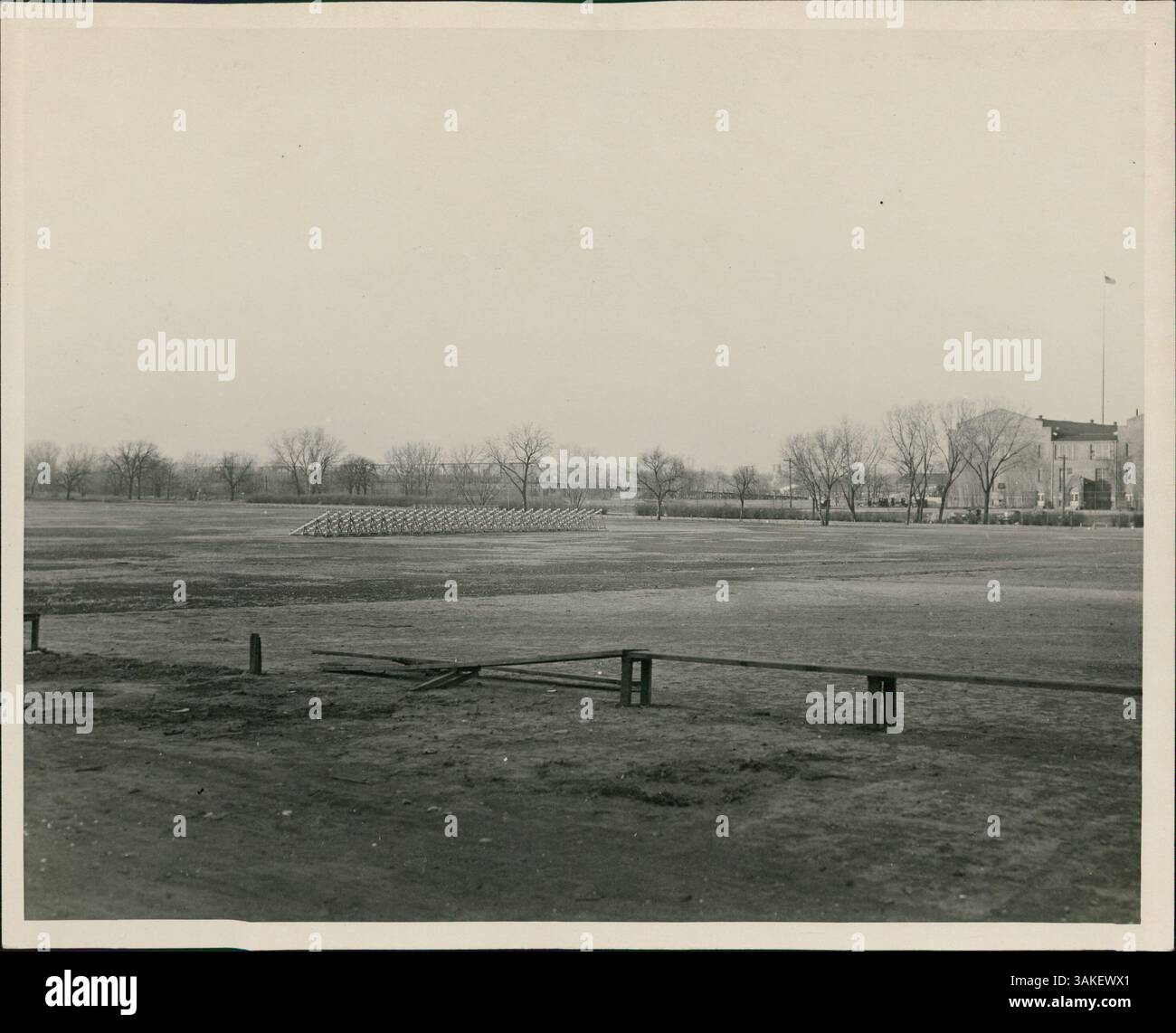 A 1920s photograph of the minneapolis parade grounds hi-res stock ...