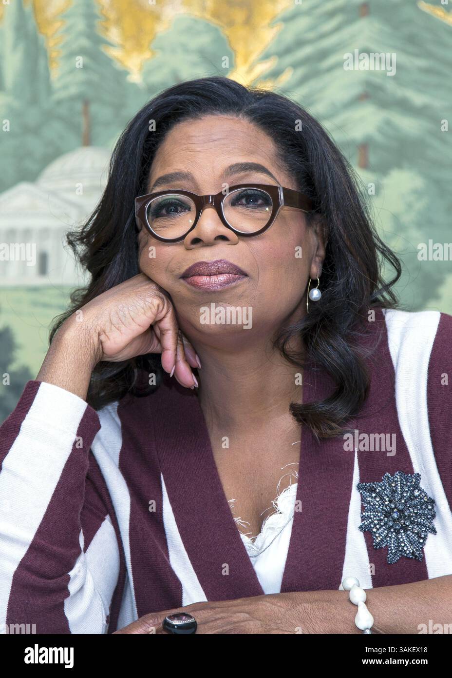 April 18, 2017 - New York, New York, U.S. - OPRAH WINFREY promotes 'The ...