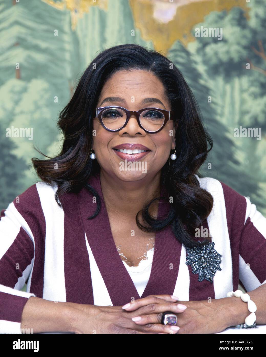April 18, 2017 - New York, New York, U.S. - OPRAH WINFREY promotes 'The ...