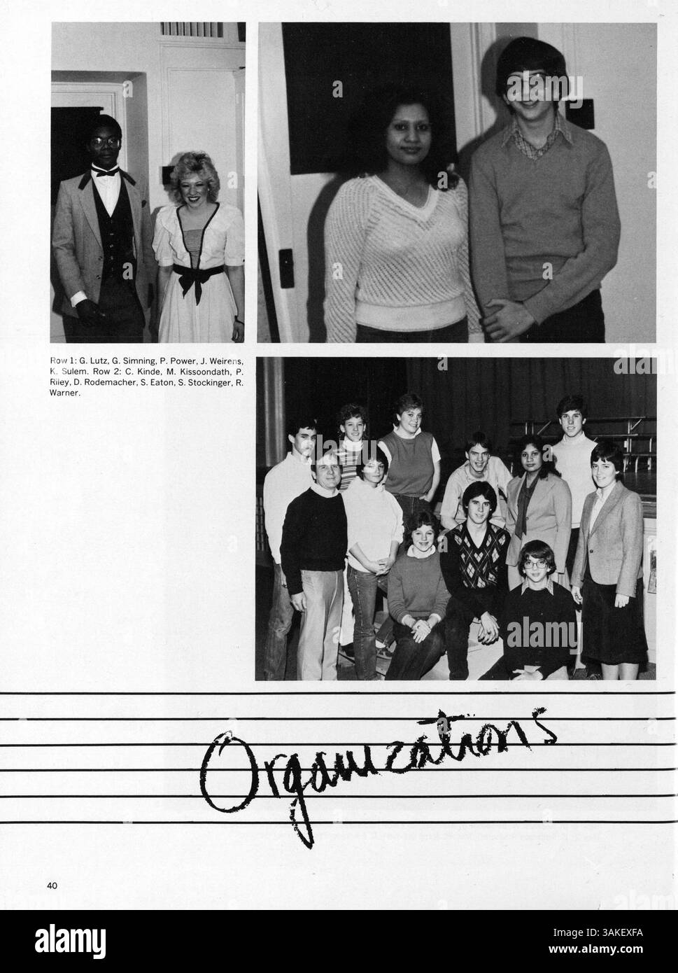 The 1984 edition of the Edison Yearbook, 'Eighty Four Wizard,' covers a ...