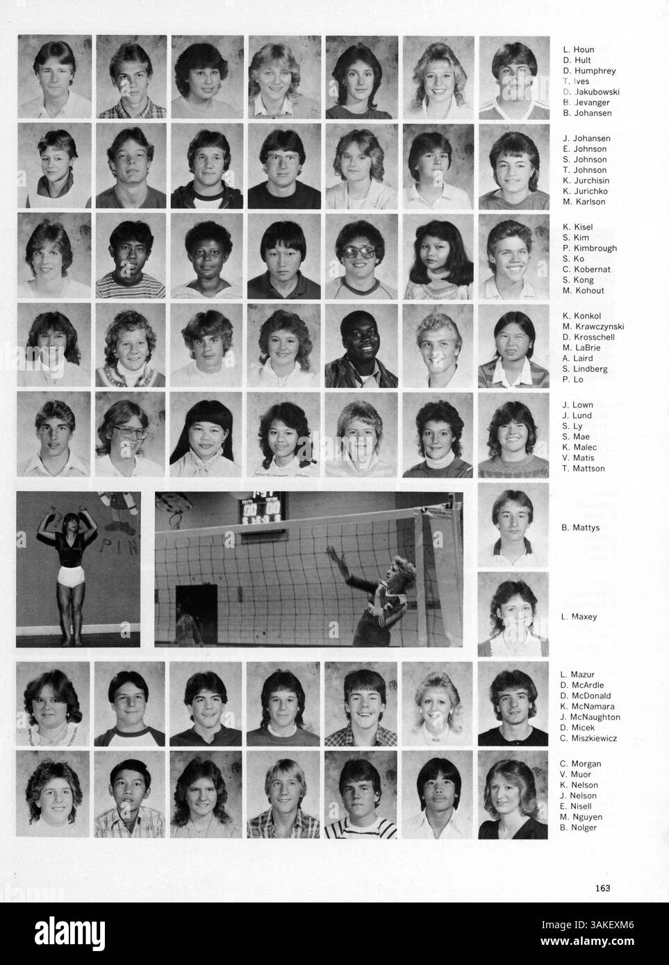 The 1984 yearbook, 'Eighty Four Wizard,' documents Edison High School's ...