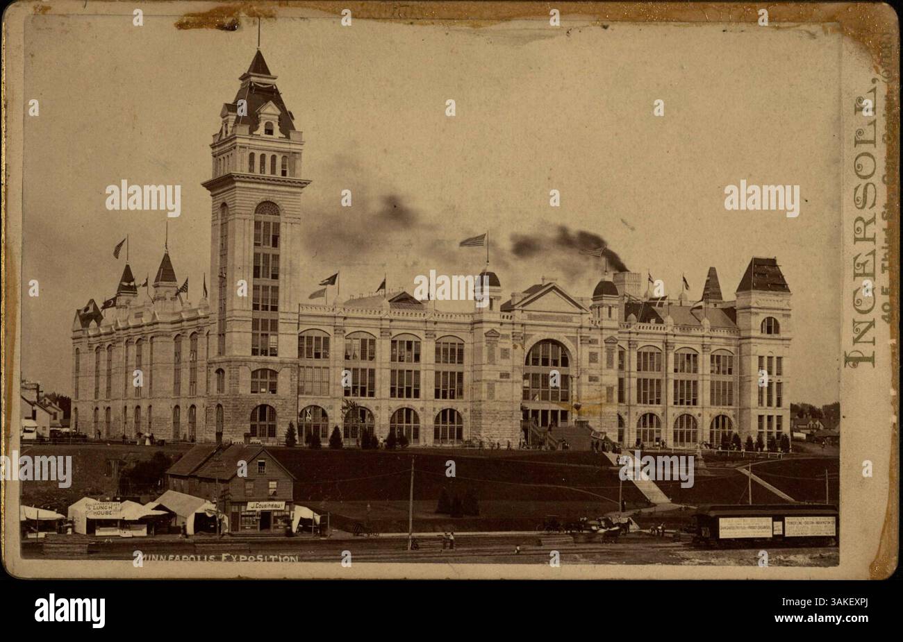 The Exposition Building in Minneapolis, a significant architectural ...