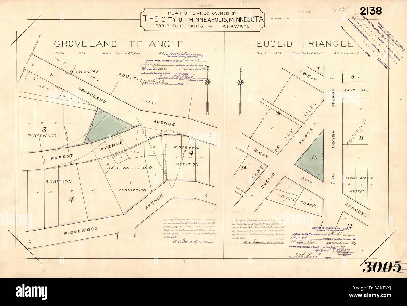 The Groveland and Euclid Triangles are two areas in Minneapolis, known ...