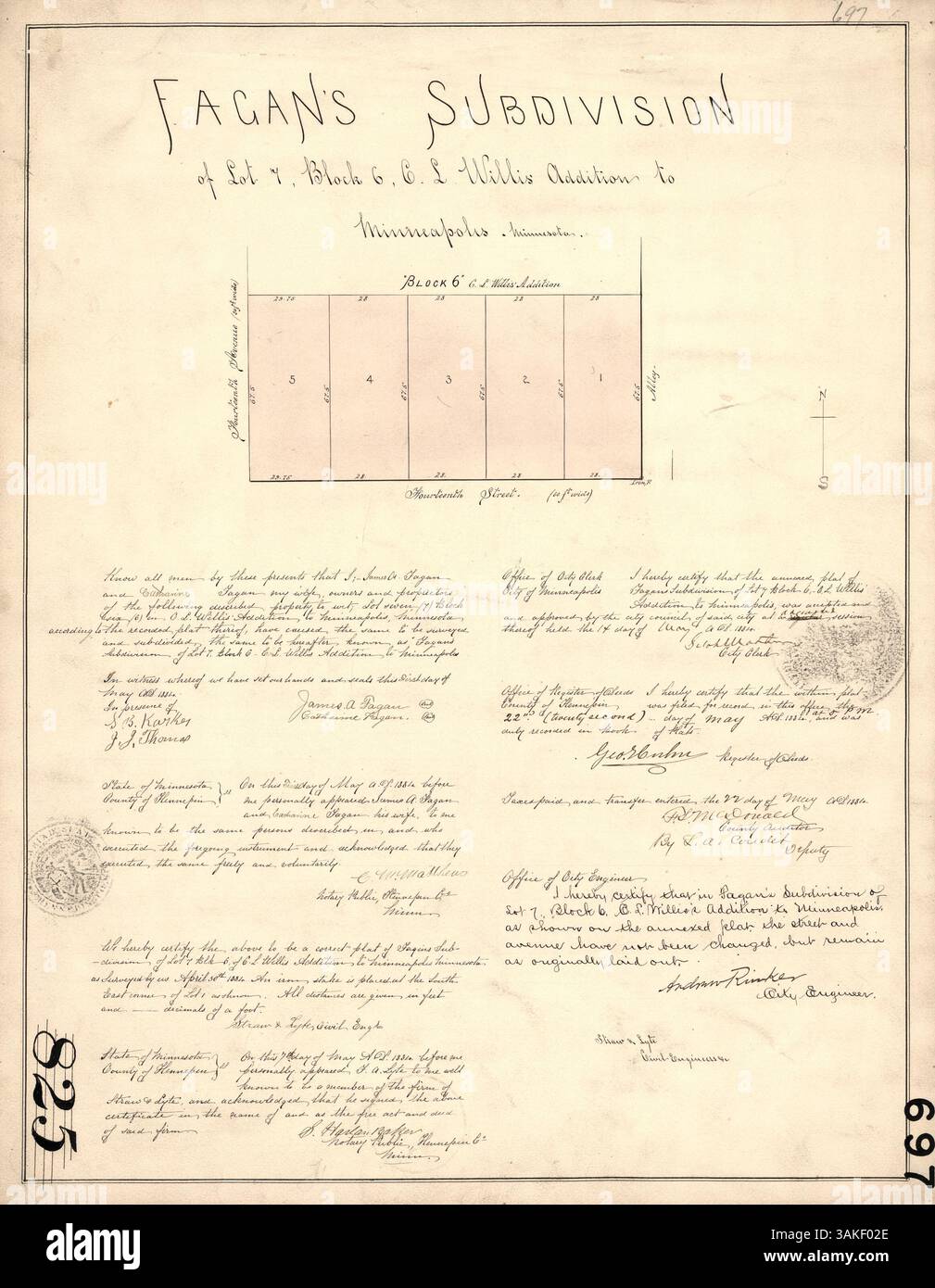 Fagans subdivision hi-res stock photography and images - Alamy