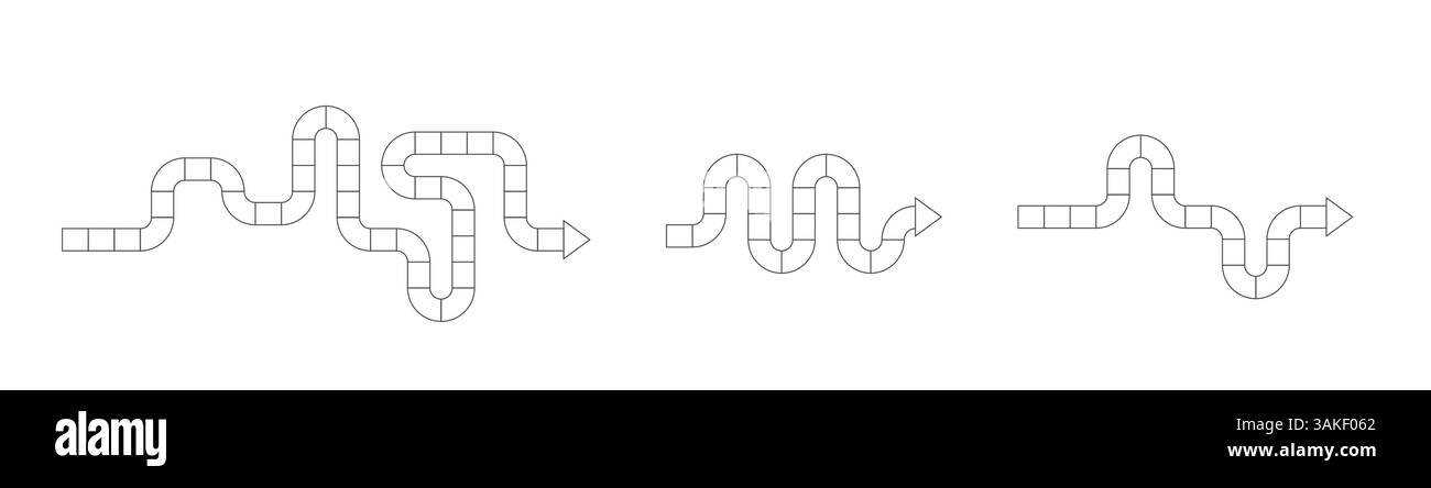 Arrow elements for infographics. Direction steps concept. Turn, cycle ...