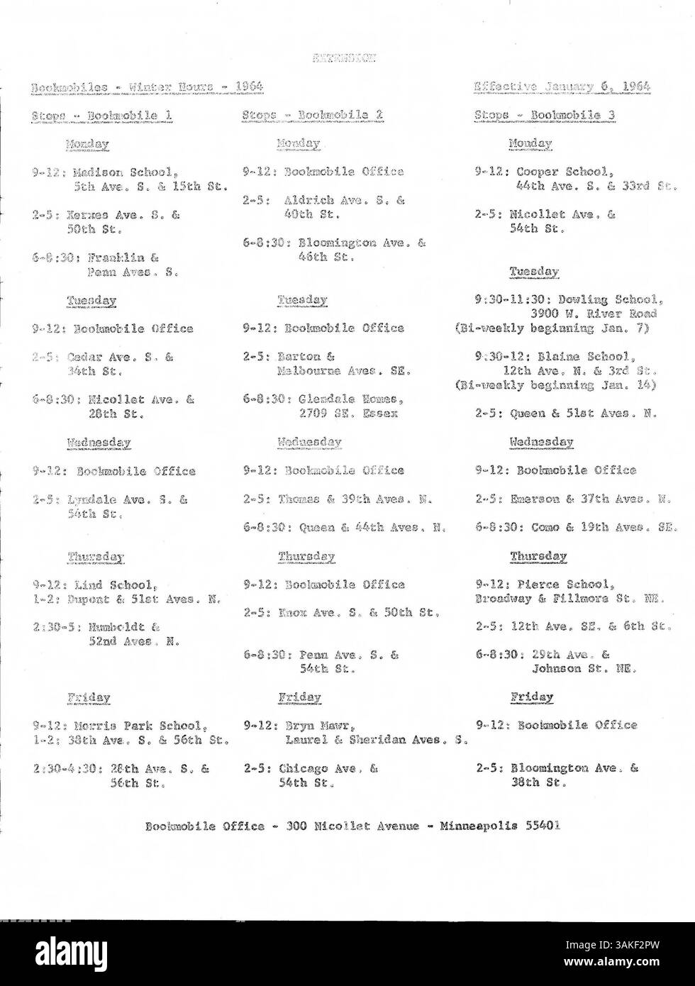 The Minneapolis Public Library Official Bulletin from 1963 serves as a ...