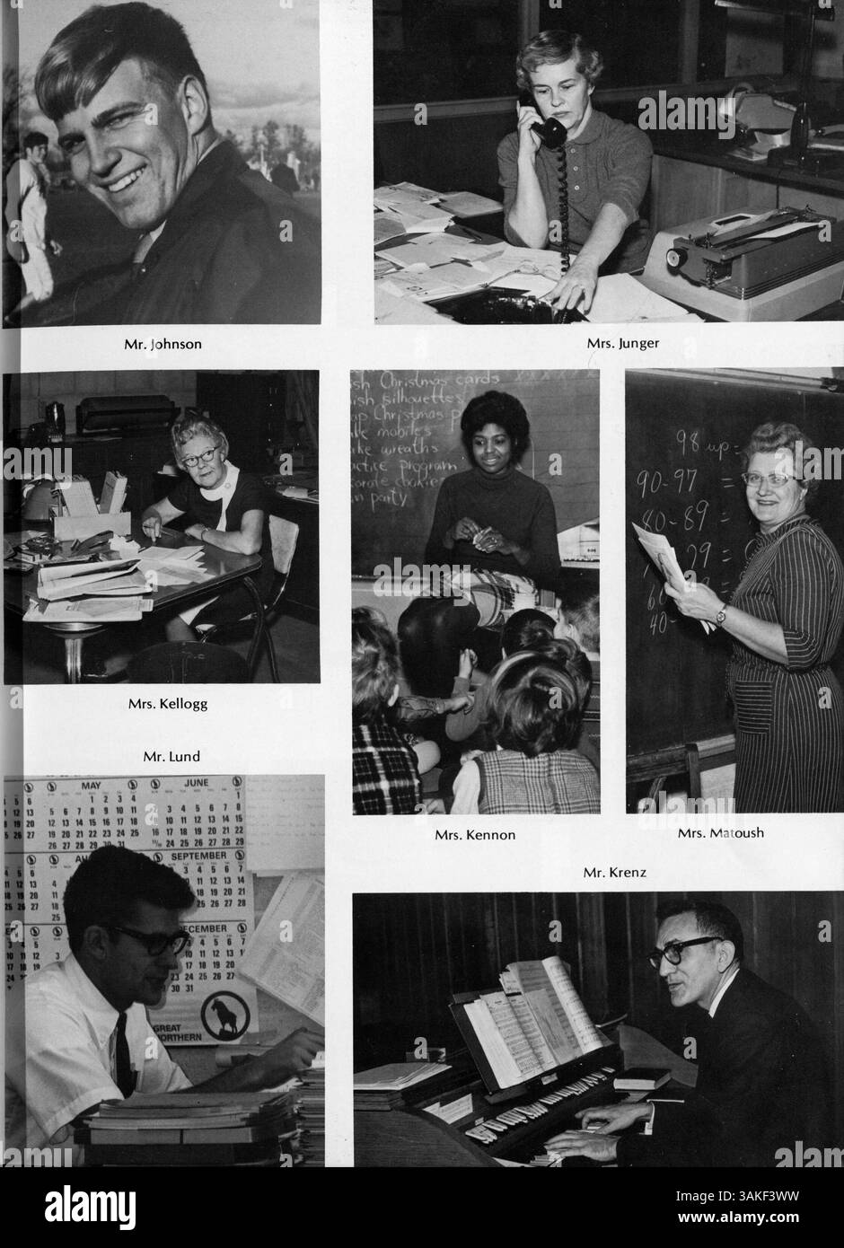 The 1969 'Mustang' Yearbook from Breck School highlights the students ...