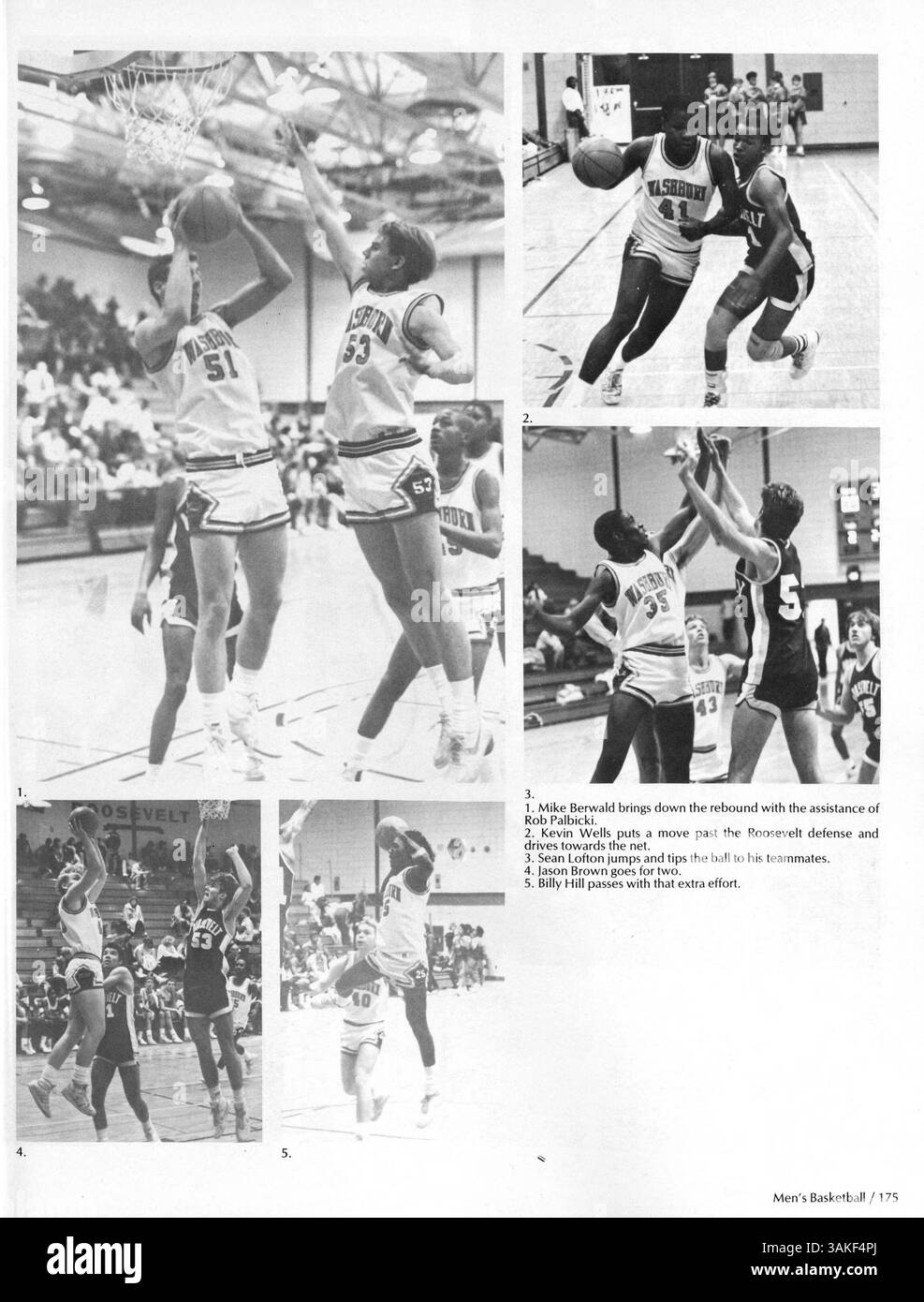 The 1986 edition of the Wahian yearbook highlights the key events ...