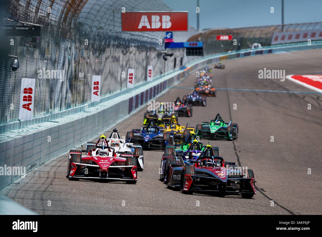 Homestead, Etats Unis. 12th Apr, 2025. 17 NATO Norman (fra), Nissan ...
