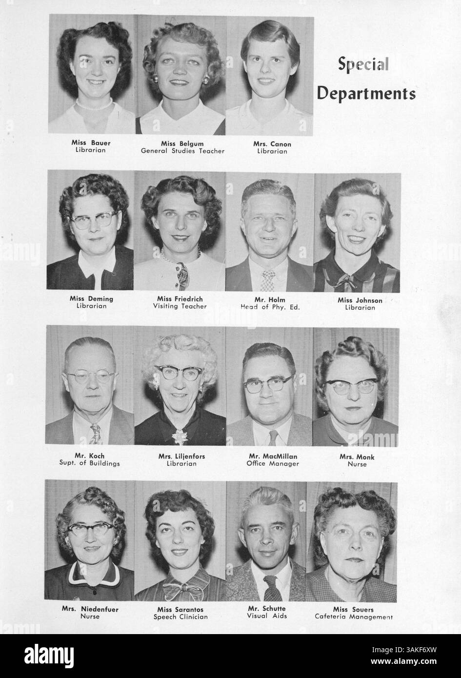 This 1956 yearbook from St. Louis Park High School highlights the ...