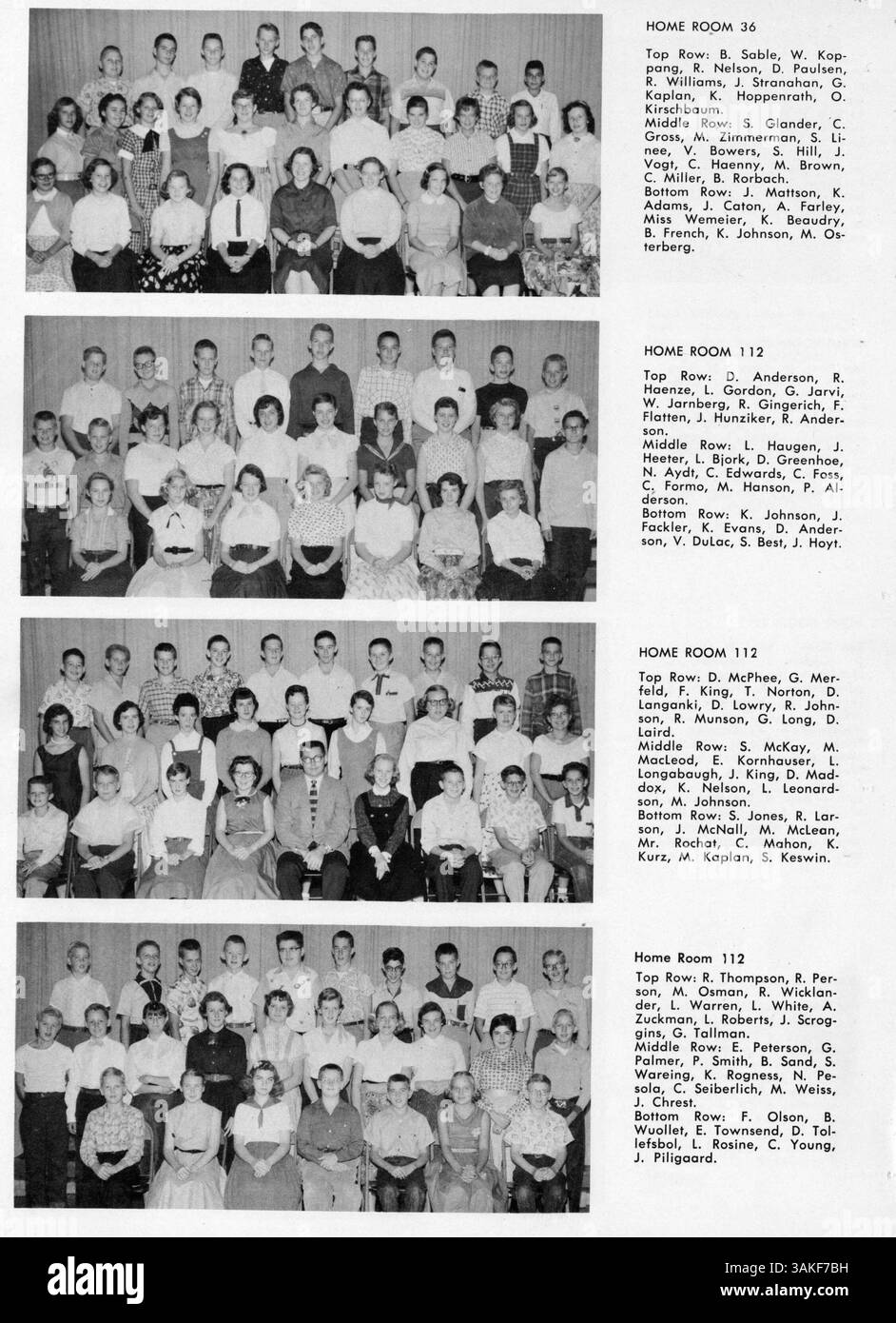 This 1956 Echowan Yearbook captures the highlights of academic, social ...