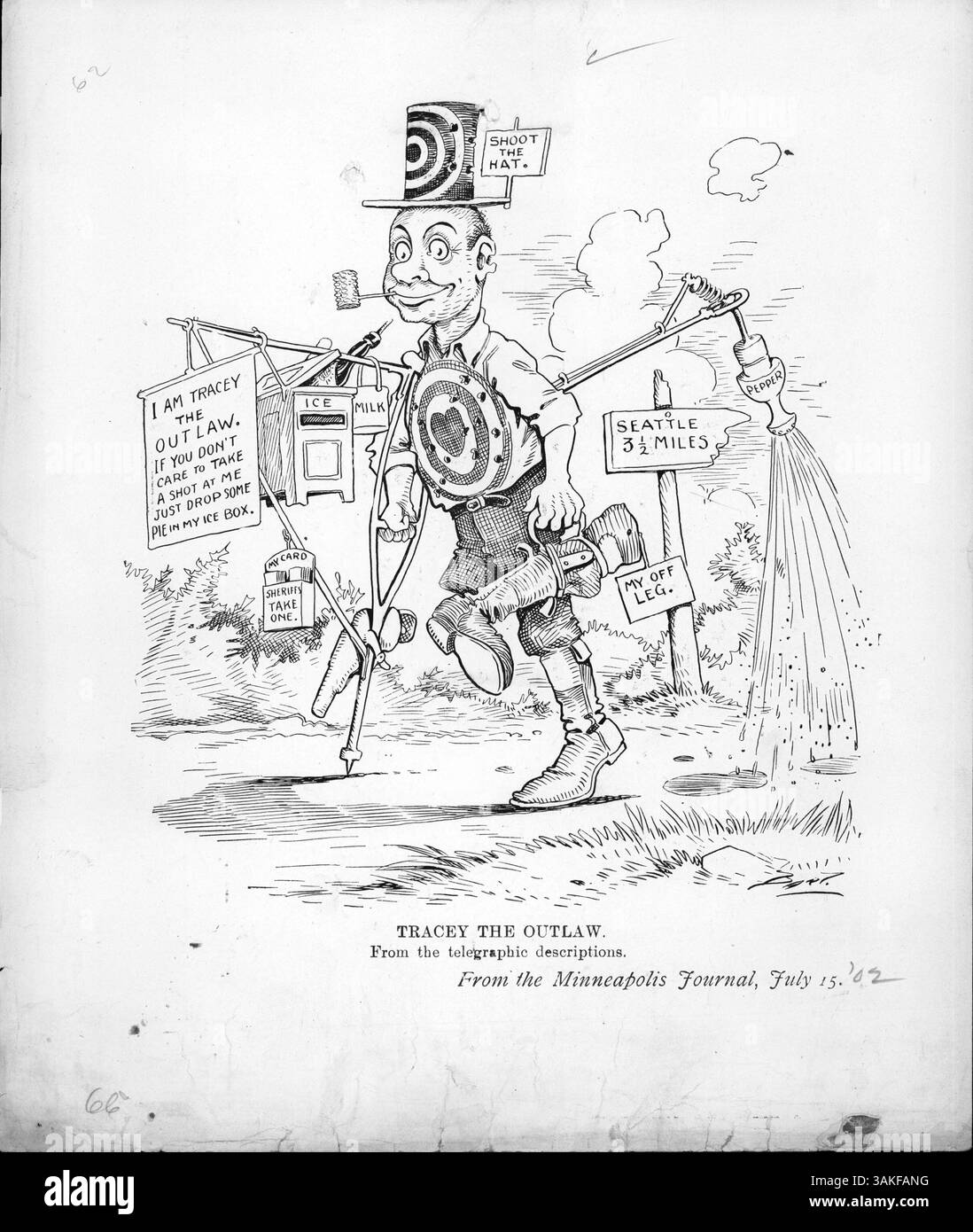 Harry Tracy, known as Tracey the Outlaw, was a notorious bandit ...