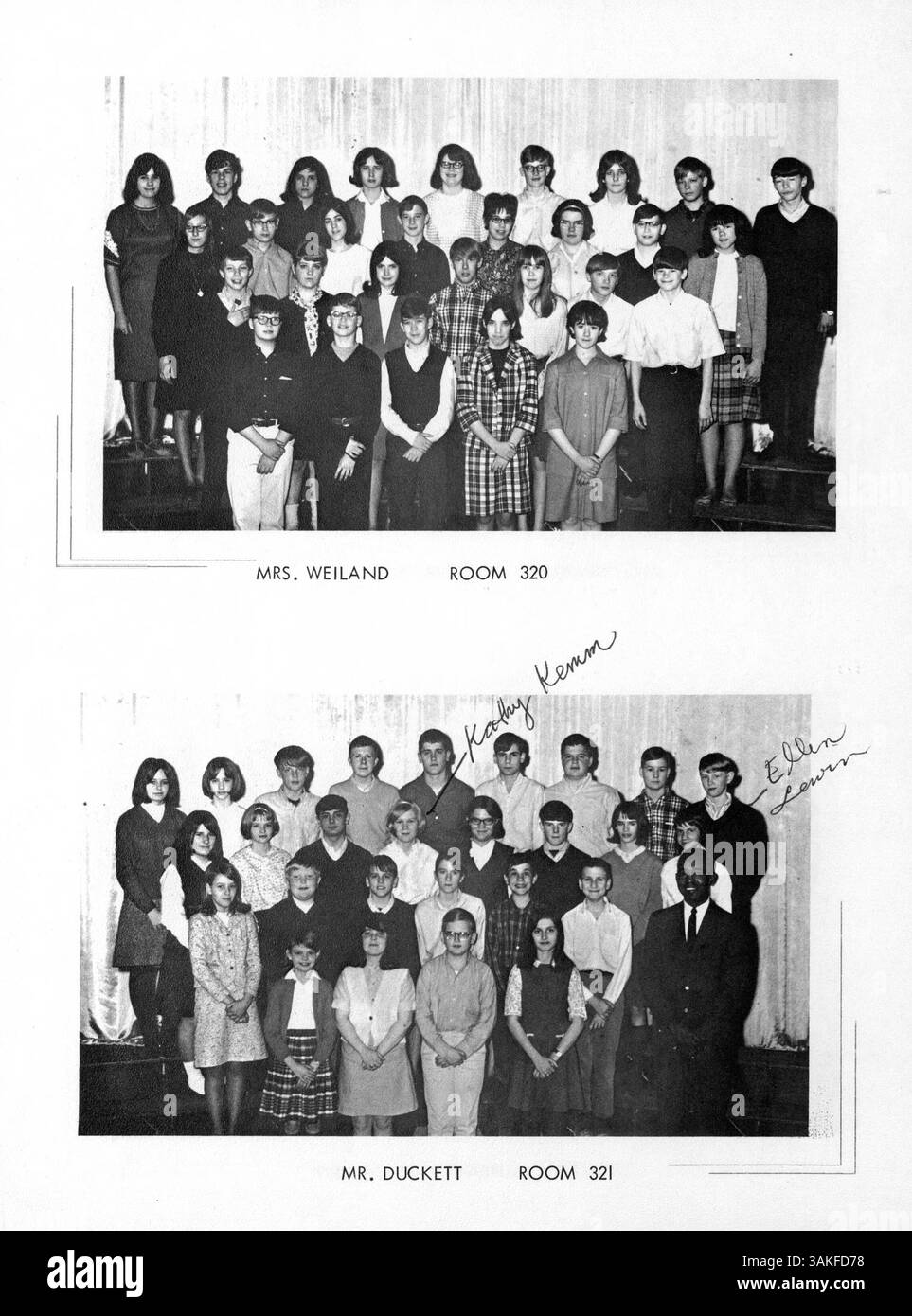 This 1966 yearbook from Jefferson Jr. High highlights students ...