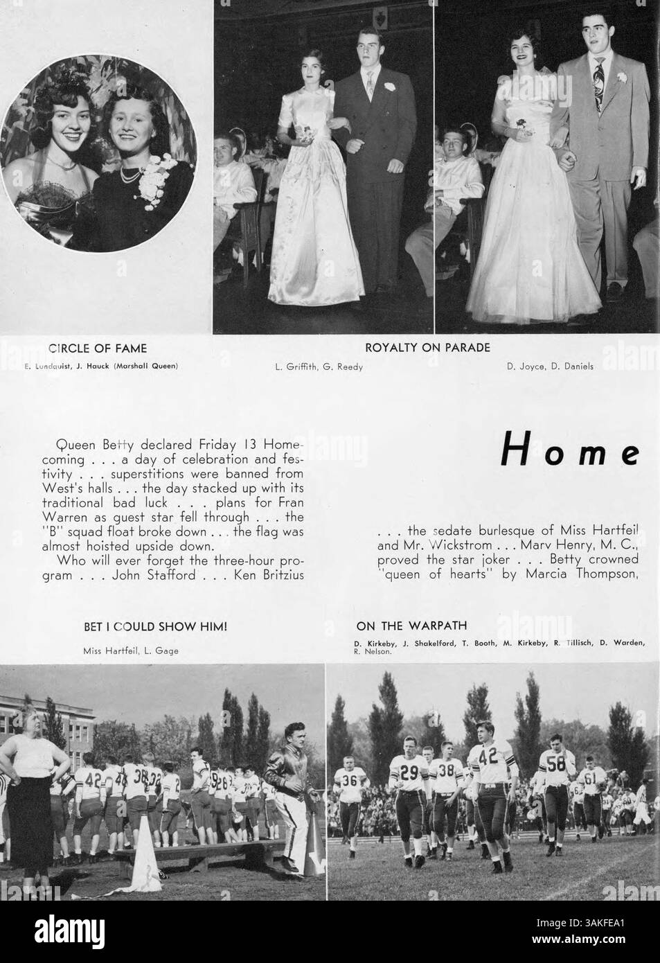 The 1951 West High Yearbook, '51 Hesperian, captures the memories of ...