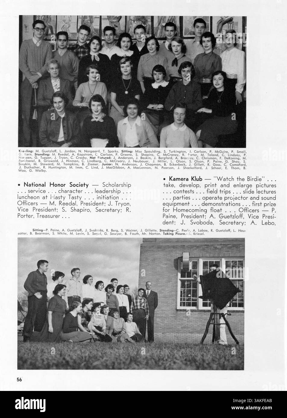 The 1951 West High Yearbook, '51 Hesperian, features documentation of ...