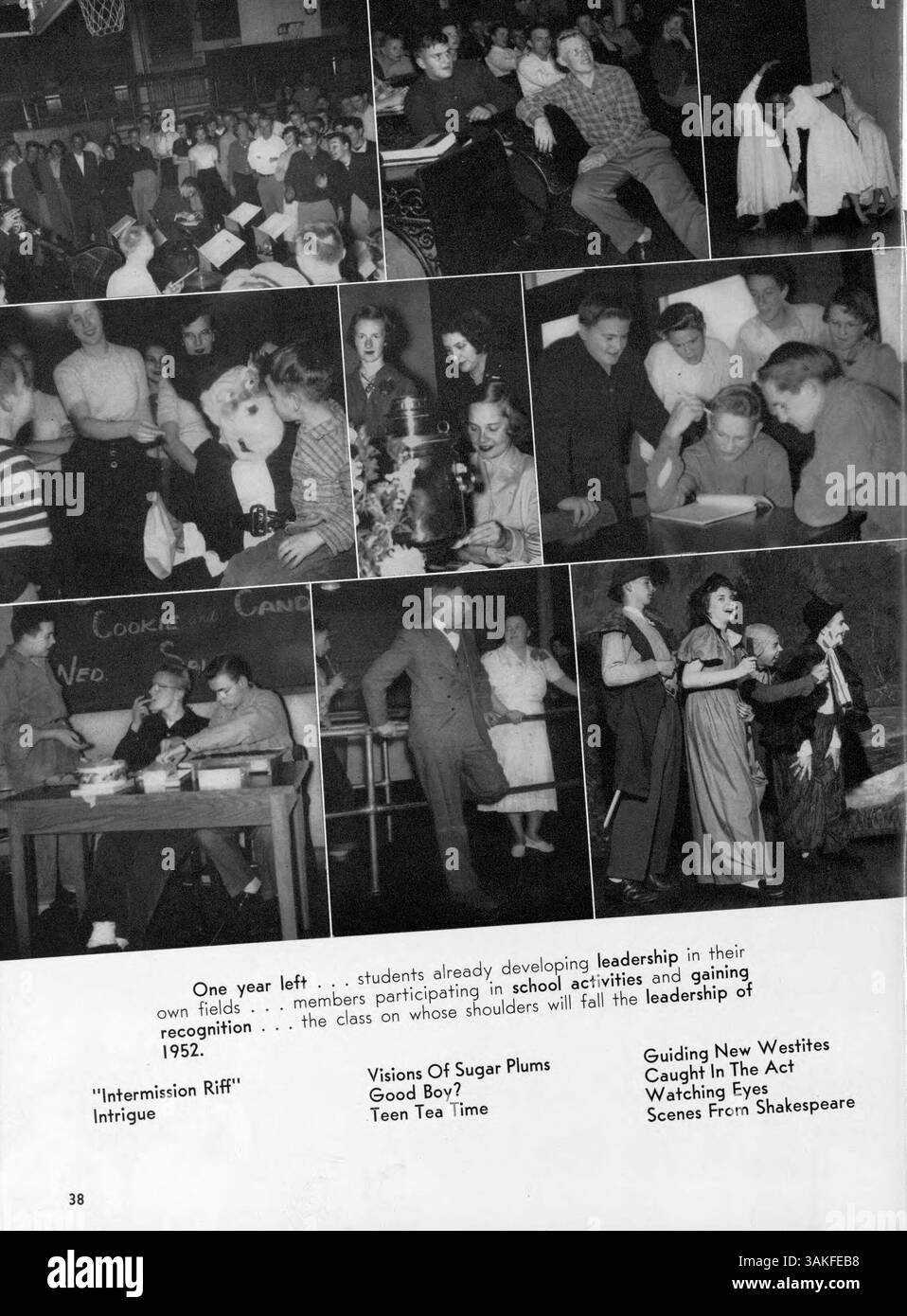 This yearbook documents the students, faculty, sports teams, clubs, and ...