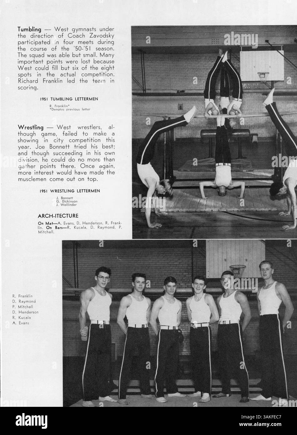The 1951 'Hesperian' yearbook from West High captures the essence of ...