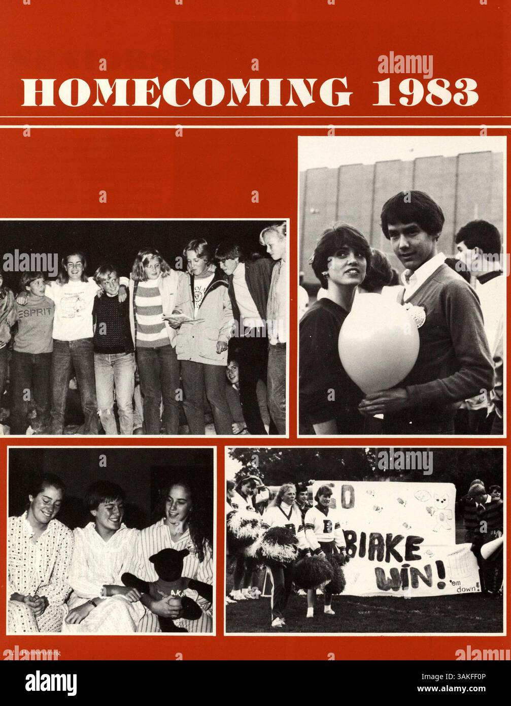 This 1984 edition of Blake High School's yearbook, 'Reflections ...