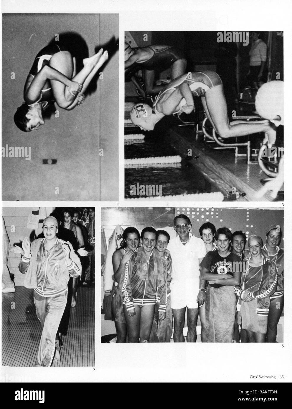 The 1984 'Reflections' yearbook from Blake High School documents the ...