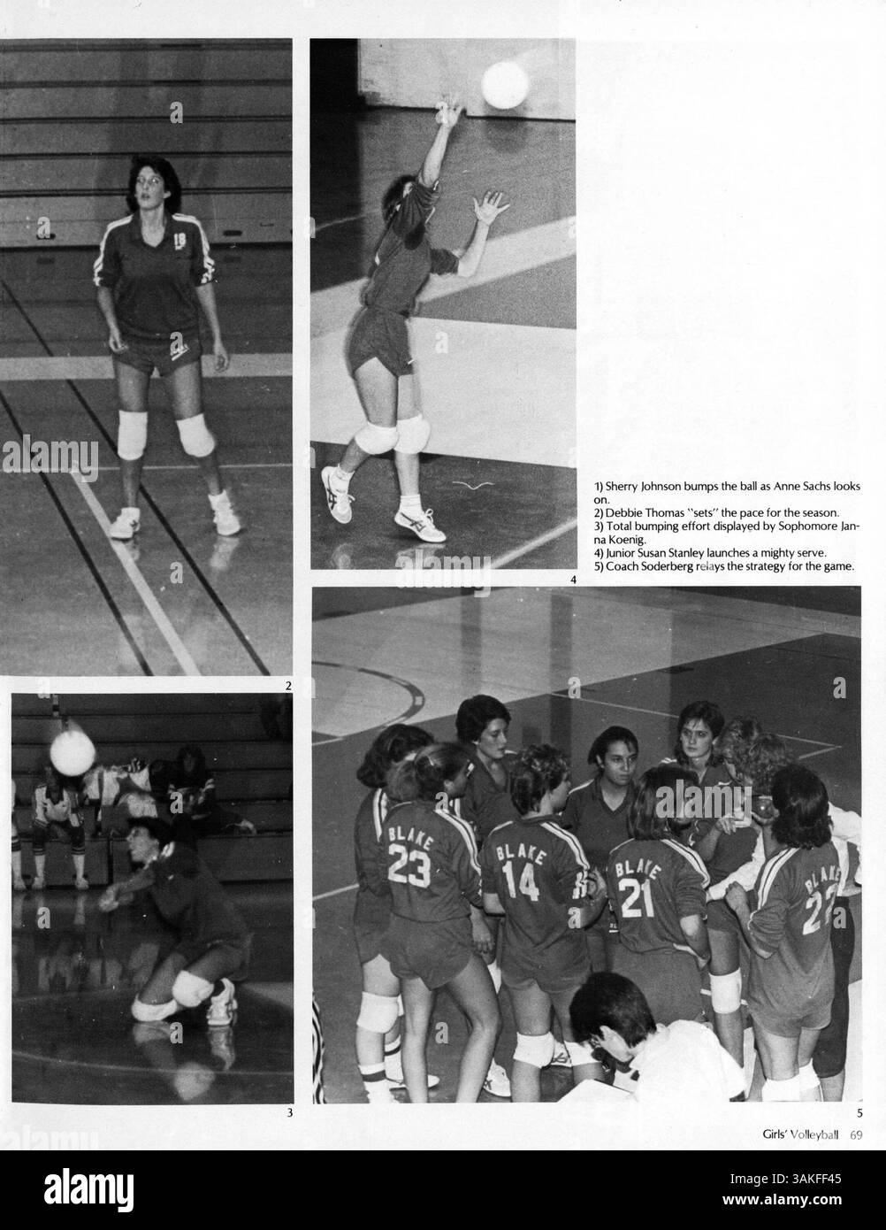 This 1984 edition of the 'Reflections' yearbook from Blake High School ...