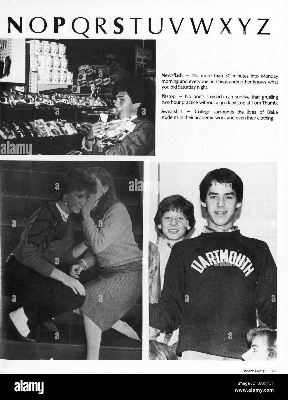 Blake Yearbook 1984 captures important moments and memories from the ...